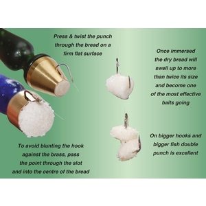 Drennan Brass Head Bread Punches - Southside Angling