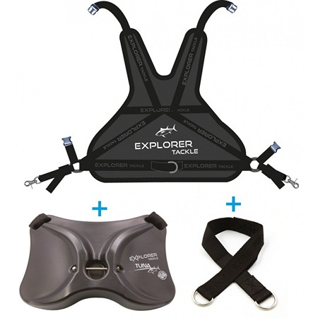 Flashmer Explorer Tackle Combo Back Harness + Tuna Harness - Southside ...